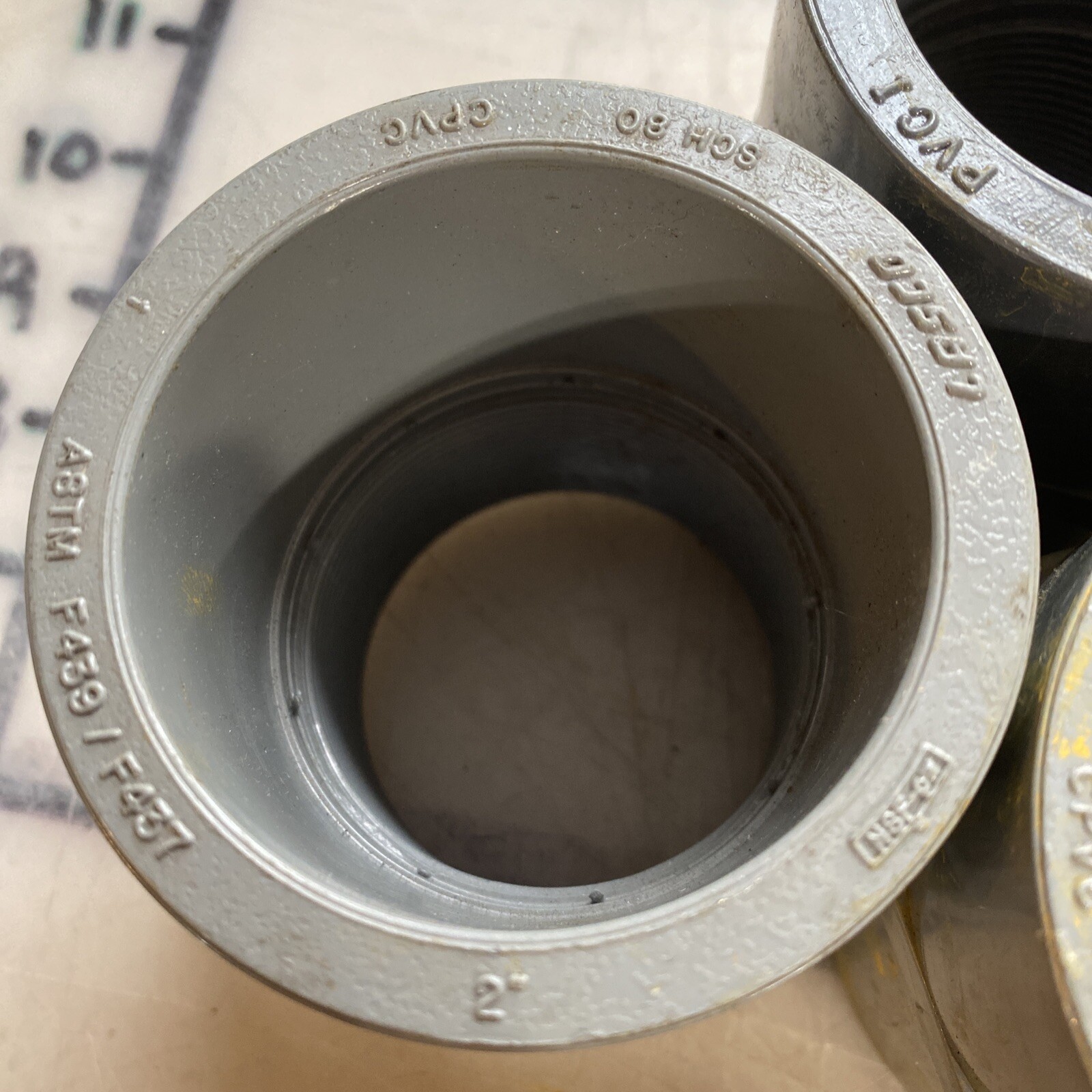 Lot of 3: Lasco F437/F439 SCH80 2” CPVC Thread x Slip Union | eBay