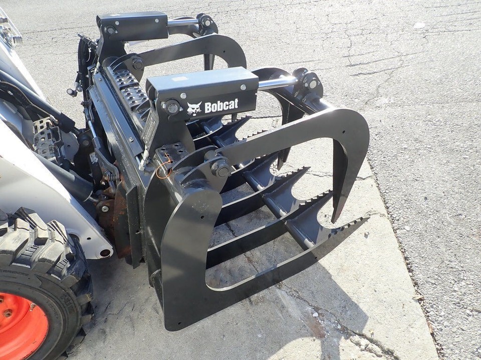Bobcat®, 72" Root Grapple Other, 72" Dual Cylinder Root Grapple | eBay