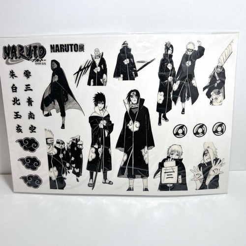 "Naruto Akatsuki Wall Sticker - Used Original Exhibition Art" | eBay
