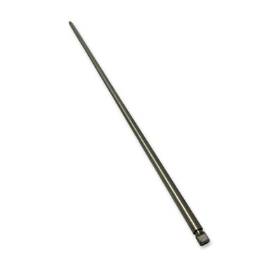 11-1/2" Precision Steel Shaft - 1/4" Round with Square Drive End - CNC ...