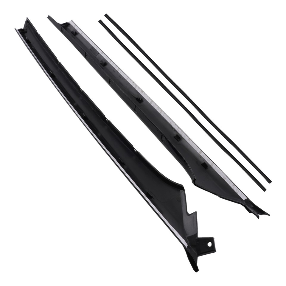 Black ABS Front Pillar Trim for Land Rover Range Rover Evoque 2012-2019 ...