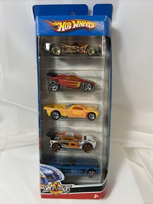 Hot Wheels Trick Tracks 5 Car Gift Pack New in Packaging NIP | eBay