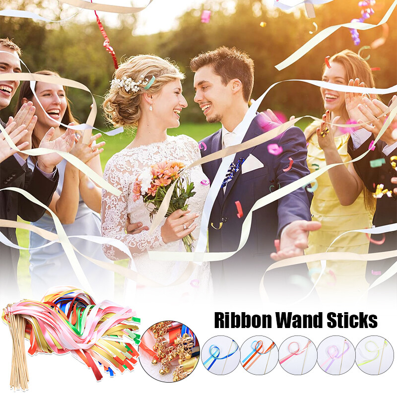 Ribbon Wand Wedding