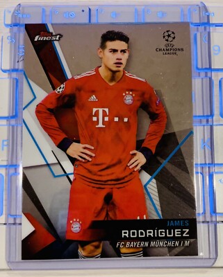 2018-19 Topps Finest UCL James Rodriguez #27 FC Bayern München 🇨🇴 | eBay