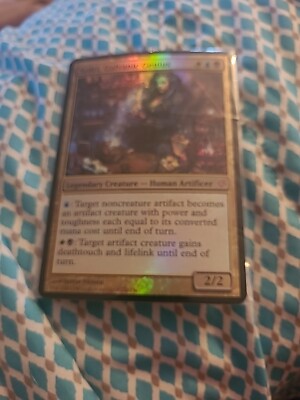 MTG 1x Sydri Galvanic Genius - Commander 2013 Oversized Jumbo Foil ...