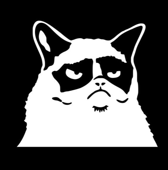 Grumpy Cat Decal