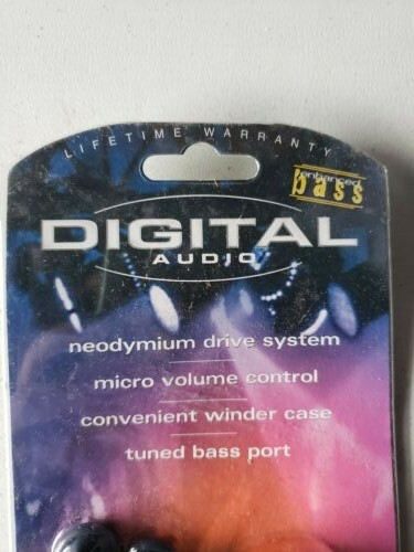 Jensen Stereo Earbuds JB10 Digital Audio NEW 1999 In-Line Micro Volume ...