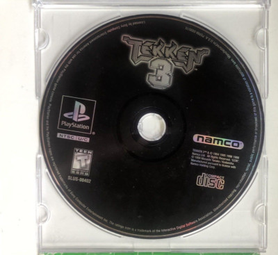 Tekken 3 (Sony PlayStation 1, 1998) PS1 DISC And Manual Only PS1 ...