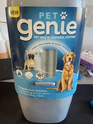 Pet Genie ULTIMATE Pail | Dog Waste Disposal System NO BAGS INSIDE NEW ...