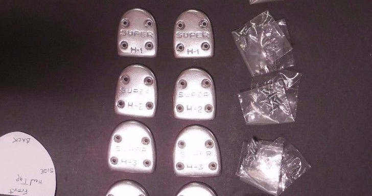 New E.B. Smith Heel Taps EB Smith SUPER aluminum alloy 13 sizes Tap ...