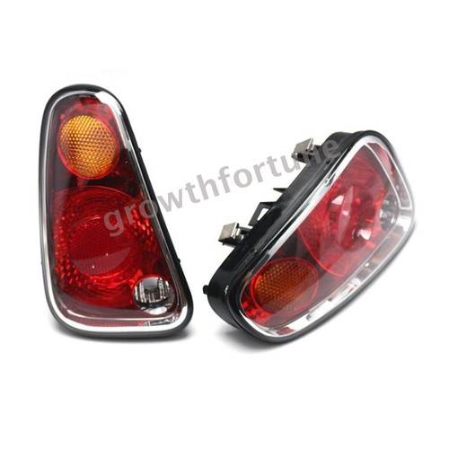L+R Side Car Rear Tail Light Housing Red For Mini Cooper R50 R52 R53 ...