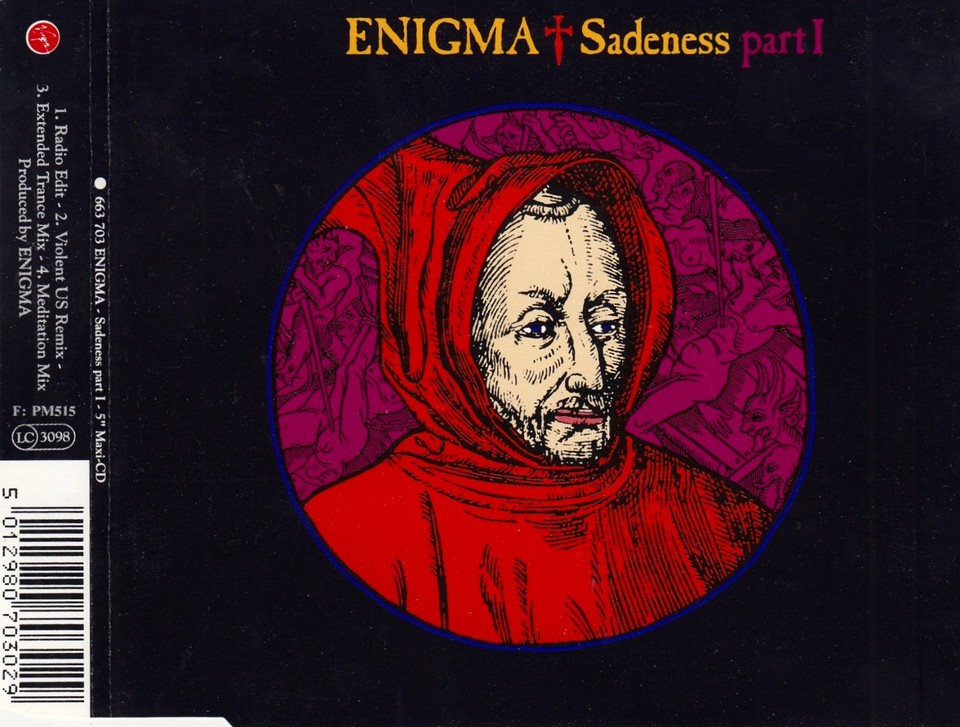 ENIGMA Sadeness Part I MCD 1990 RAR & WIE NEU 90s New Age Hit ! MICHAEL ...