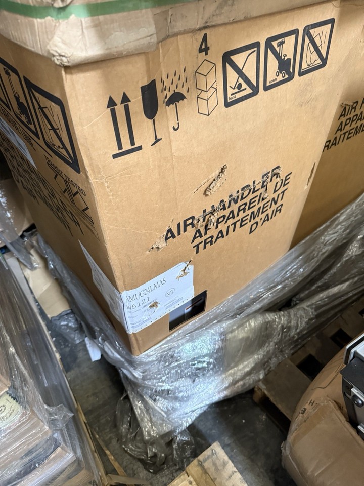 Fujitsu Halcyon AMUG24LMAS Mini-Split Air Handler 24000 Btu/hr Btu 800 ...