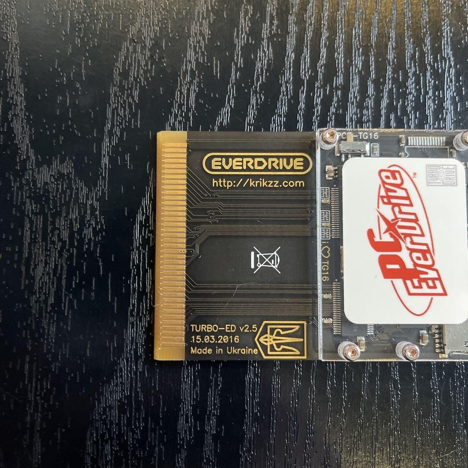 Pc Engine Turbo Everdrive V2 Clear Shell Japan Region | eBay