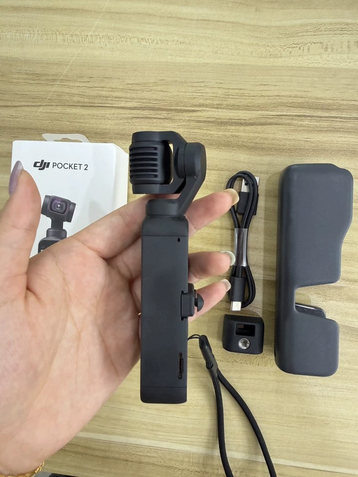 DJI Osmo Pocket 2 Handheld Gimbal Stabilizer 3-Axis 4K Camera with ...