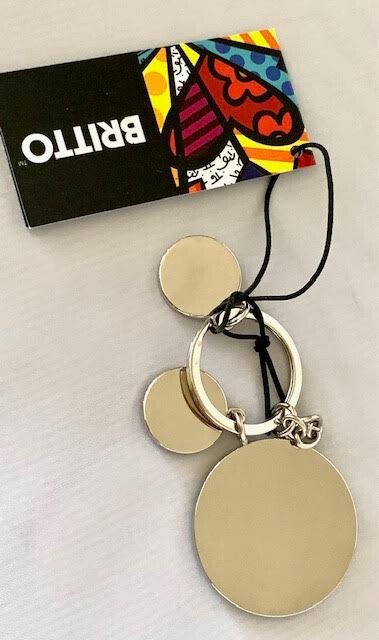 Romero Britto Key chain Keychain: Heart A New Day * NEW * | eBay