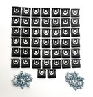 1965 Ford Mustang Fastback 2+2 Front & Back Window Molding Clips w ...