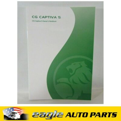 HOLDEN CG CAPTIVA 5 OWNERS HANDBOOK GENUINE GM # 92243656 | eBay Australia