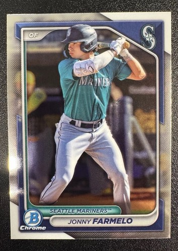 2024 Bowman Draft Jonny Farmelo Prospect Chrome #BDC-193 Mariners | eBay