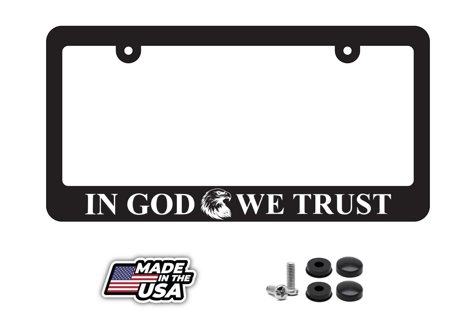 In God We Trust License Plate Frame - 2A Second Amendment | eBay