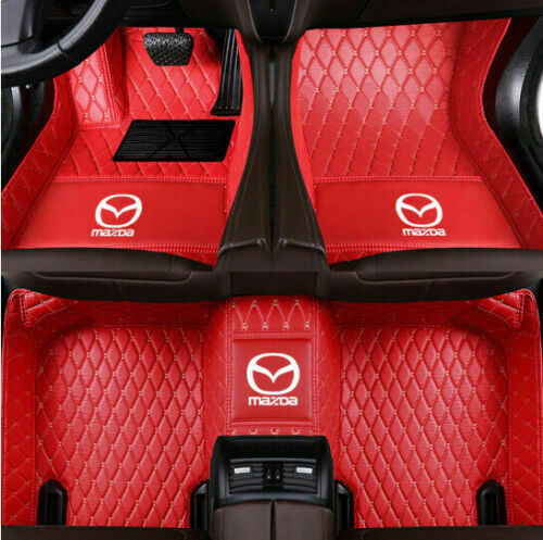 For Mazda Car Floor Carpets Mats Auto Pads Front Rear Rows Set All ...