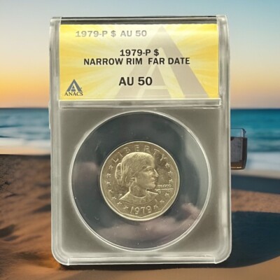 1979 Susan B. Anthony “P” Dew Drop Mint Mark, FD, NR, Extremely RARE ...