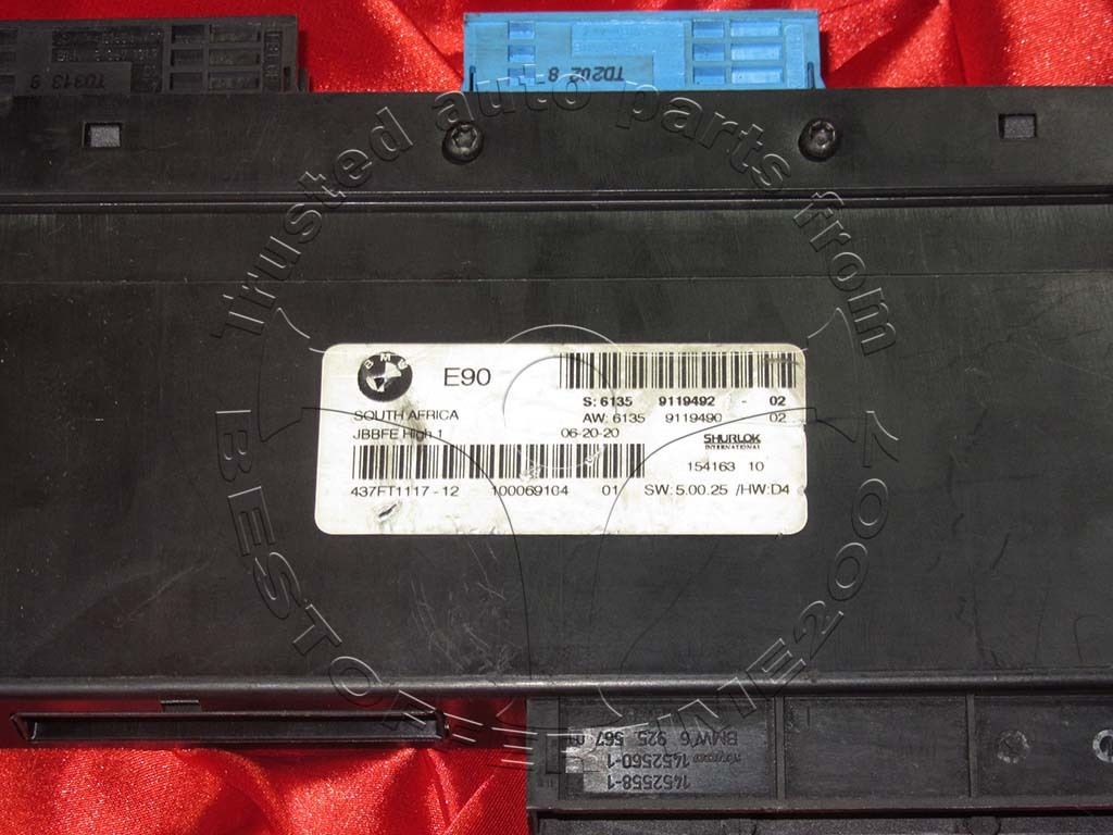 BMW E90 3 series ELECTRONIC JUNCTION BOX BODY CONTROL MODULE JBBFE High ...