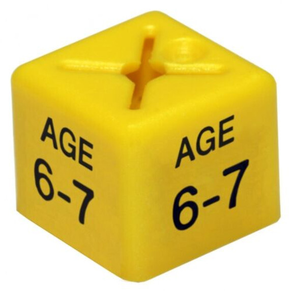 100x Garment Clothes Marker Size Number Color Size Cubes For Hanger ...