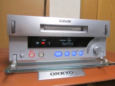 SONY MDS-SD1 Minidisc MD Deck Player Recorder Audio Operation Confirmed ...