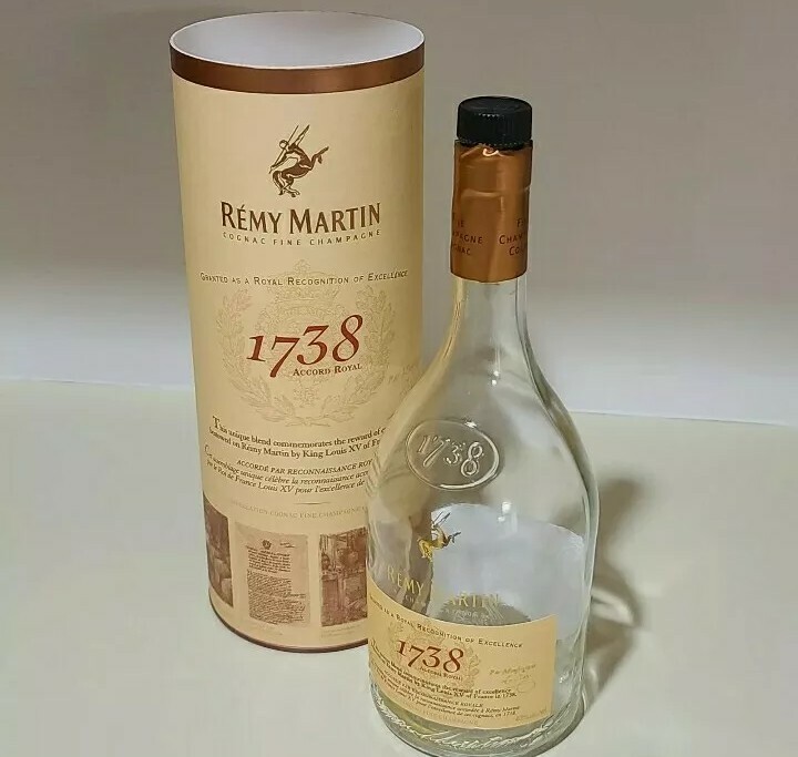 Remy Martin 1738 Fine Champagne Cognac 750ml Empty Bottle And Box | eBay
