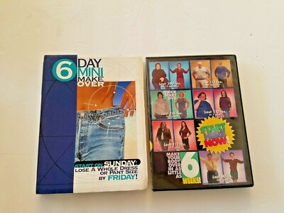 Dvd 6 Day Mini Make Over and 6 Week Body Make Over (192) | eBay