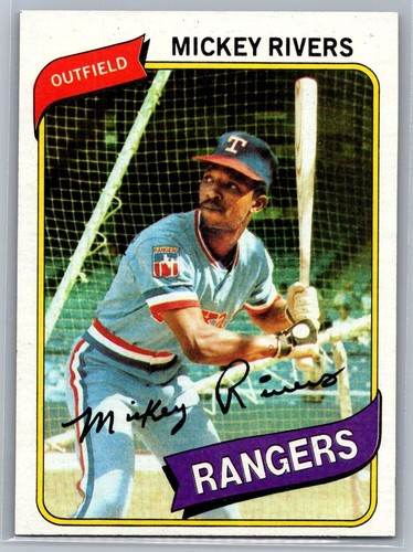 MICKEY RIVERS 1980 Topps #485 NM | eBay