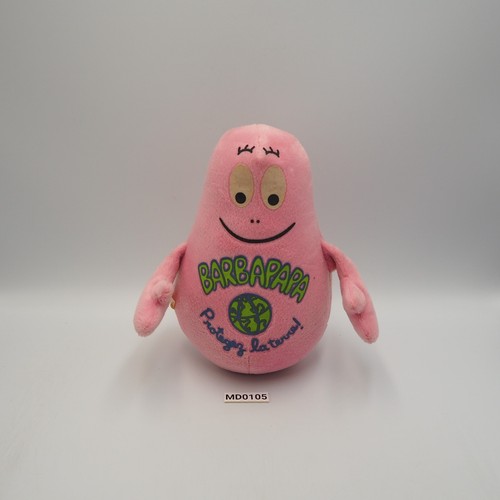 MD0105 Barbapapa Pink Plush Stuffed 8" Toy Doll Beanie | eBay Australia