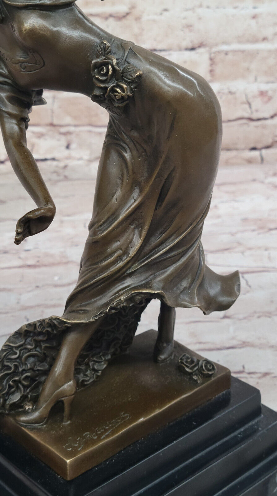 Handmade Beauty: Spanish Dancer Bronze Statue by Colinet Classic ...