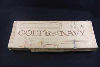 Colt 1851 Navy 2nd GEN C Series Blackpowder Revolver Box Paperwork 1970 ...