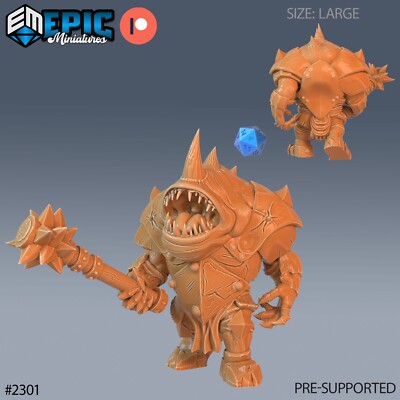 Dungeon Guardian A | Epic Miniatures | RPG D&D Pathfinder Wargaming ...