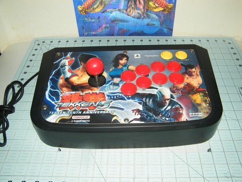 Tekken 5 Tenth Anniversary Hori Arcade Joystick Playstation 2 PS2 ...
