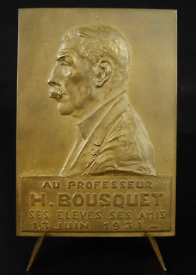 Medal IN The Teacher Henri Lily Bush 1931 By Maurice Berkeley (1878 ...