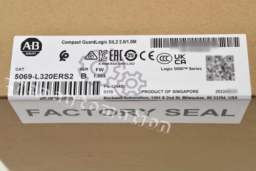 5069-L320ERS2 /B AB GuardLogix 5380 PLC Compact 5069-L320ERS2 Spot ...