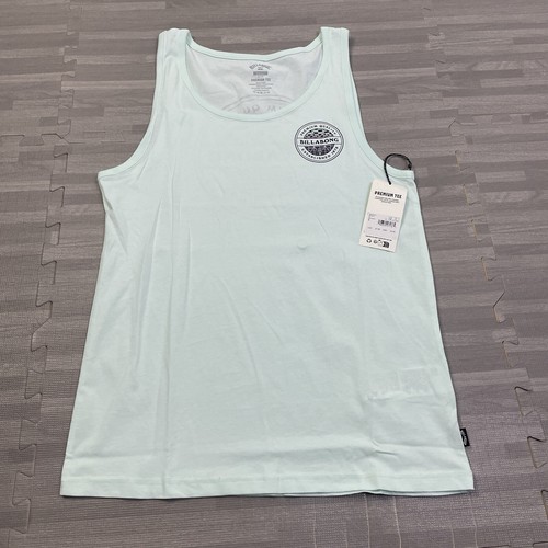 Billabong Rotor Graphic Premium Tank Top Shirt Mens Size Small Aqua $27 ...
