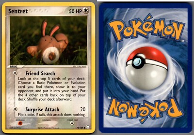 2004 Pokemon, EX Team Rocket Returns, #75/109 Sentret, Common | eBay
