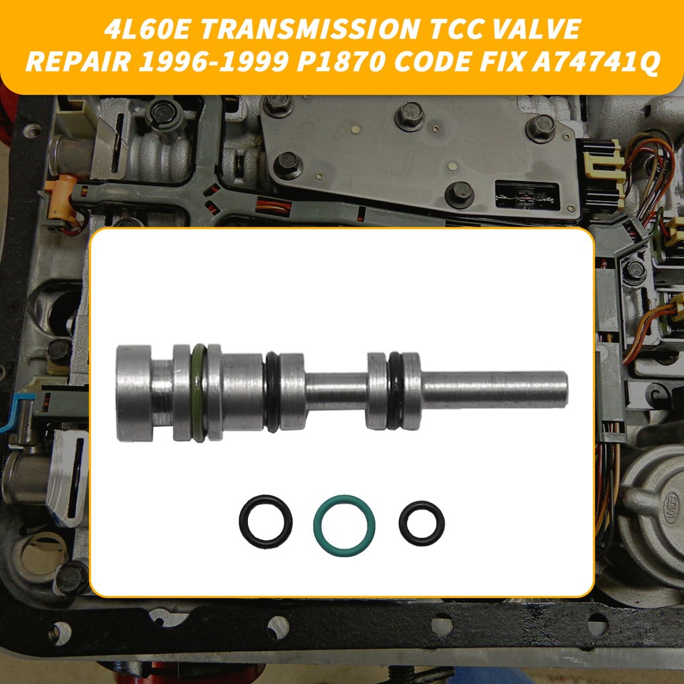 4L60E Transmission TCC Valve Repair 1996 1997 1998 1999 P1870 Code Fix ...