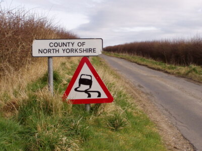 Photo 6x4 Entering North Yorkshire Grindale c2009 | eBay UK