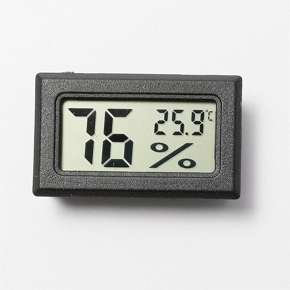 Digital Temperature Humidity Meter Sensor Thermometer Hygrometer Room ...
