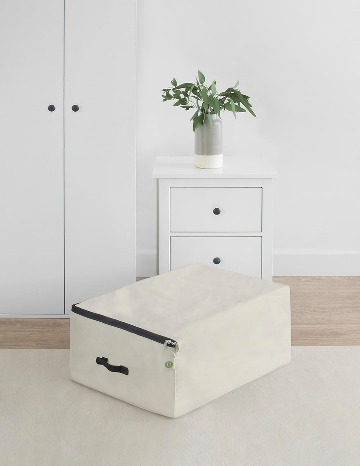 Canvas Storage Bags for Comforters and Blankets - X-Large Zippered ...