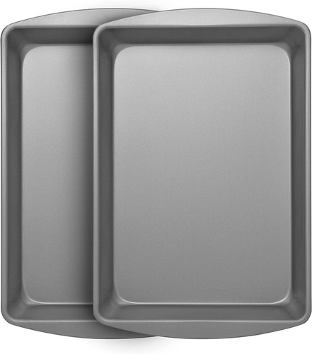 Nonstick Bake and Roasting Pans 12.8-inch x 9-inch x 1.9-inch Set of ...