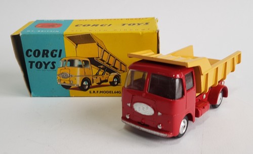 Rare Corgi Toys No. 458, ERF Model 64G Earth Dumper Superb Mint ...