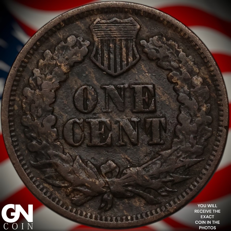 1866 Indian Head Cent Penny Z9733 | eBay