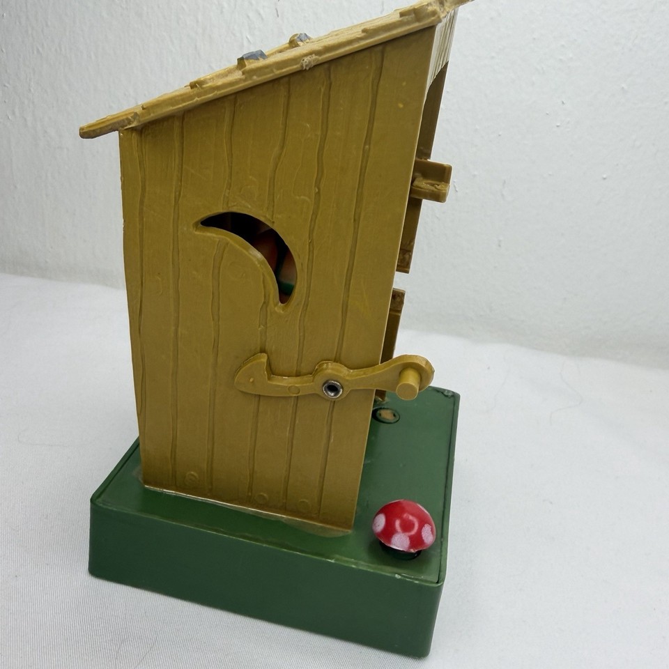 Vintage The Outhouse Novelty Toy Made in HK, 1950s, Parts Only, Missing ...
