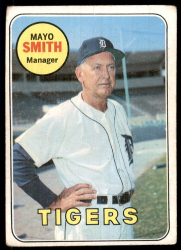 1969 Topps Mayo Smith Detroit Tigers #40 | eBay